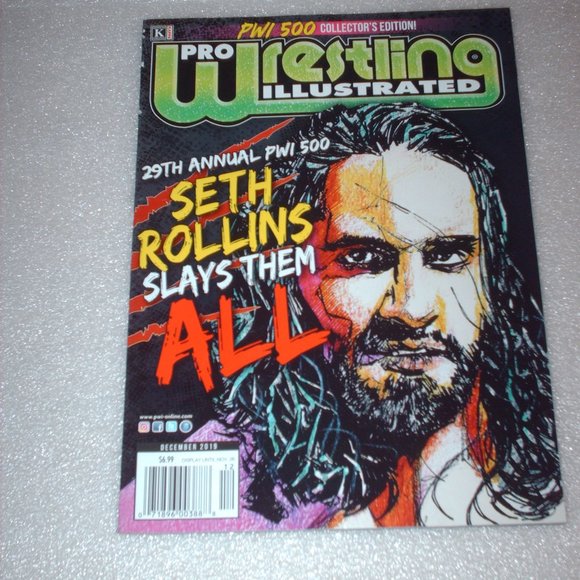 Pro wrestling Illustrated | Accents | Lot Of 2 Pro Wrestling ...